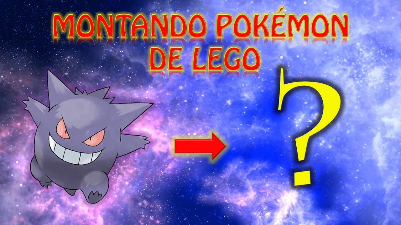 Montando Pokémon de Lego (Gengar) - YouTube