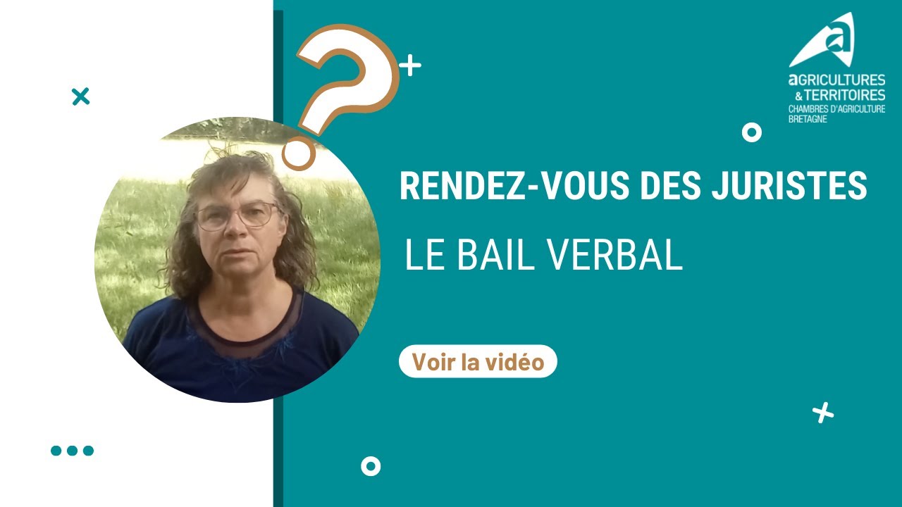 RDV des juristes - le bail verbal - YouTube