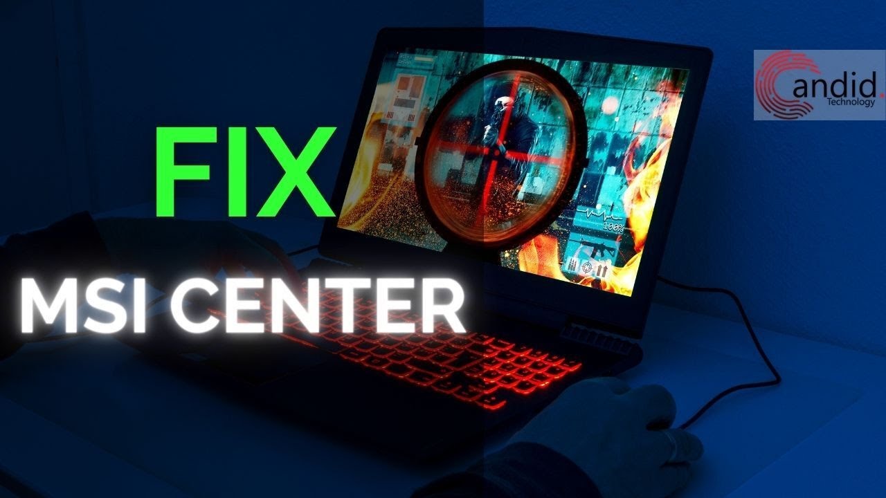 Fix: MSI Center User Scenario not working - YouTube