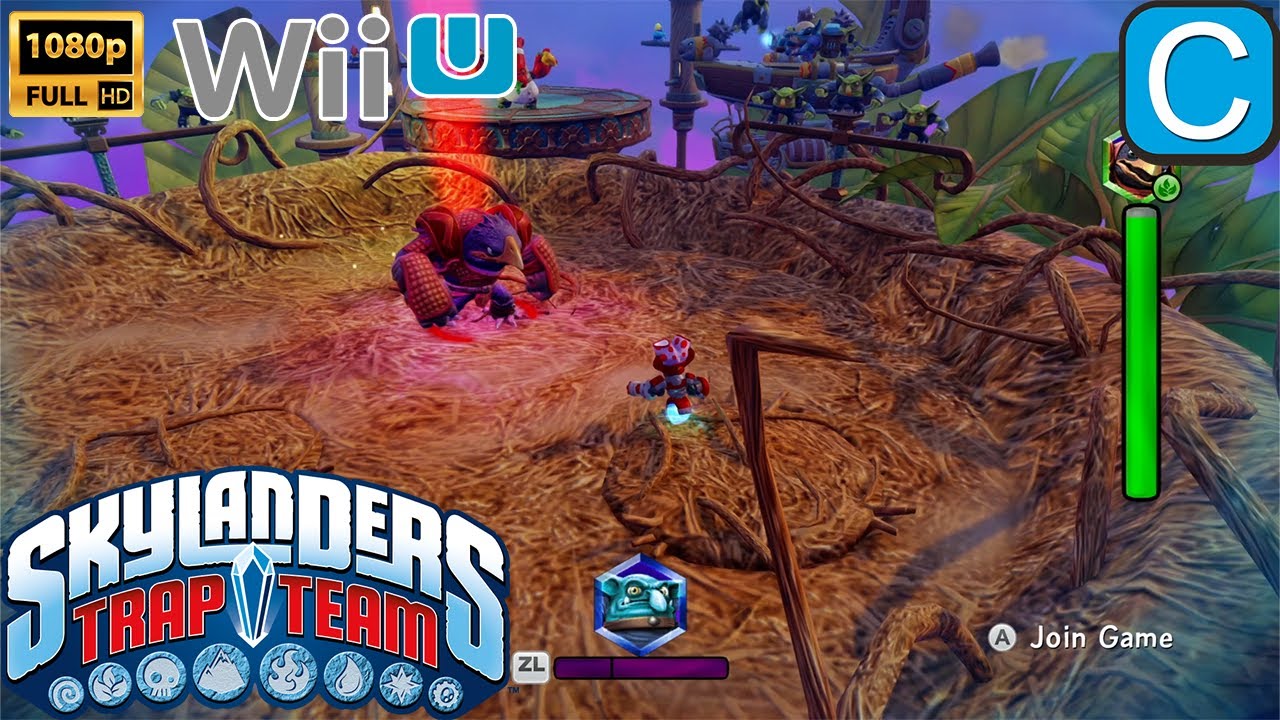 Skylanders: Trap Team | Part 4 Phoenix Psanctuary Wii U HD Gameplay ...