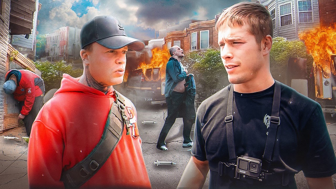 Walking the Drug Infested Slums of Baltimore - YouTube