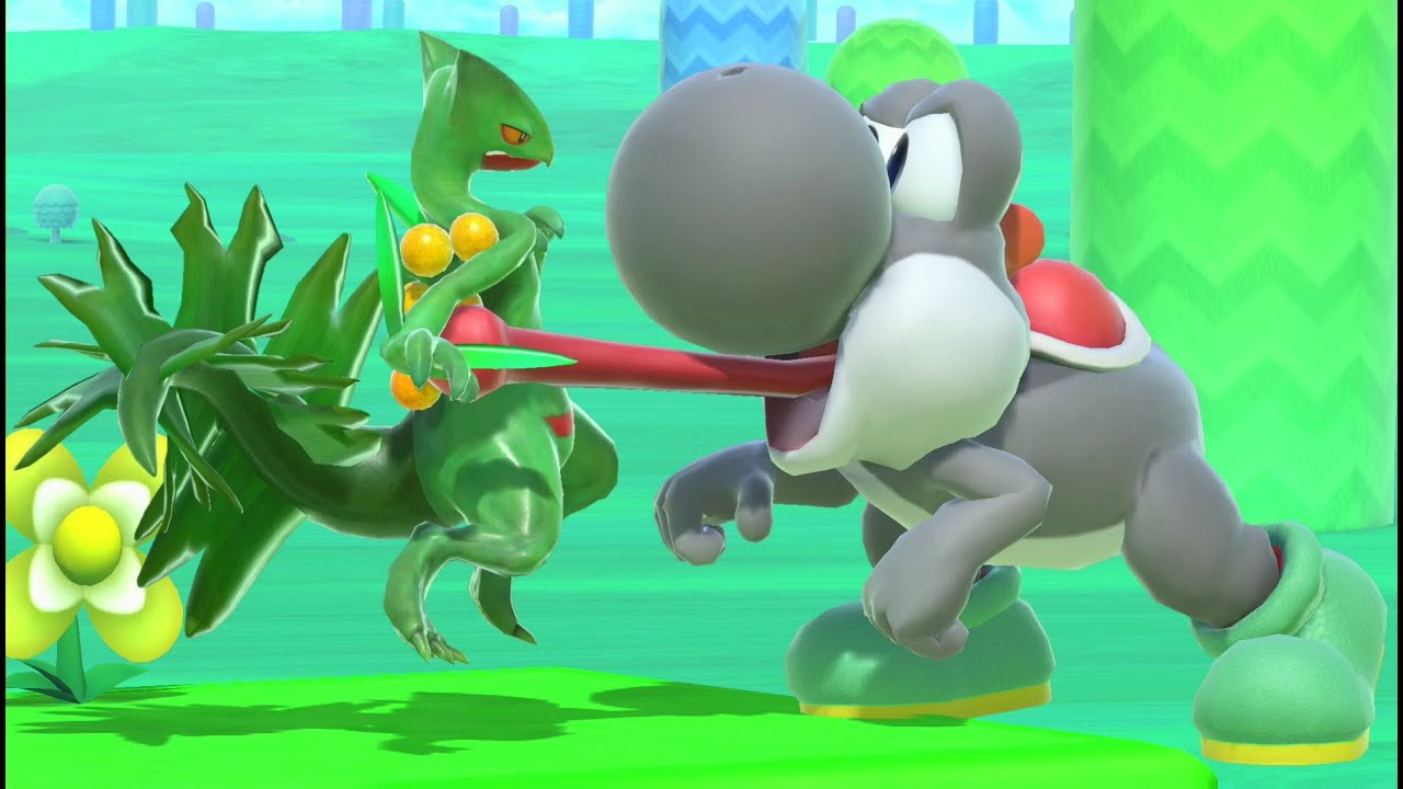 Gray Yoshi Vore Sceptile - YouTube