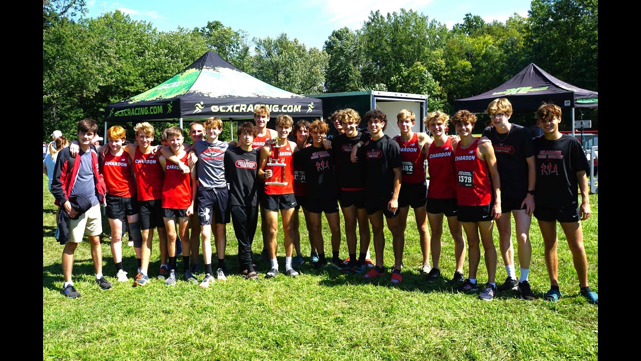 XC Chardon @ Mentor Cardinal Classic 9 2 23 - YouTube