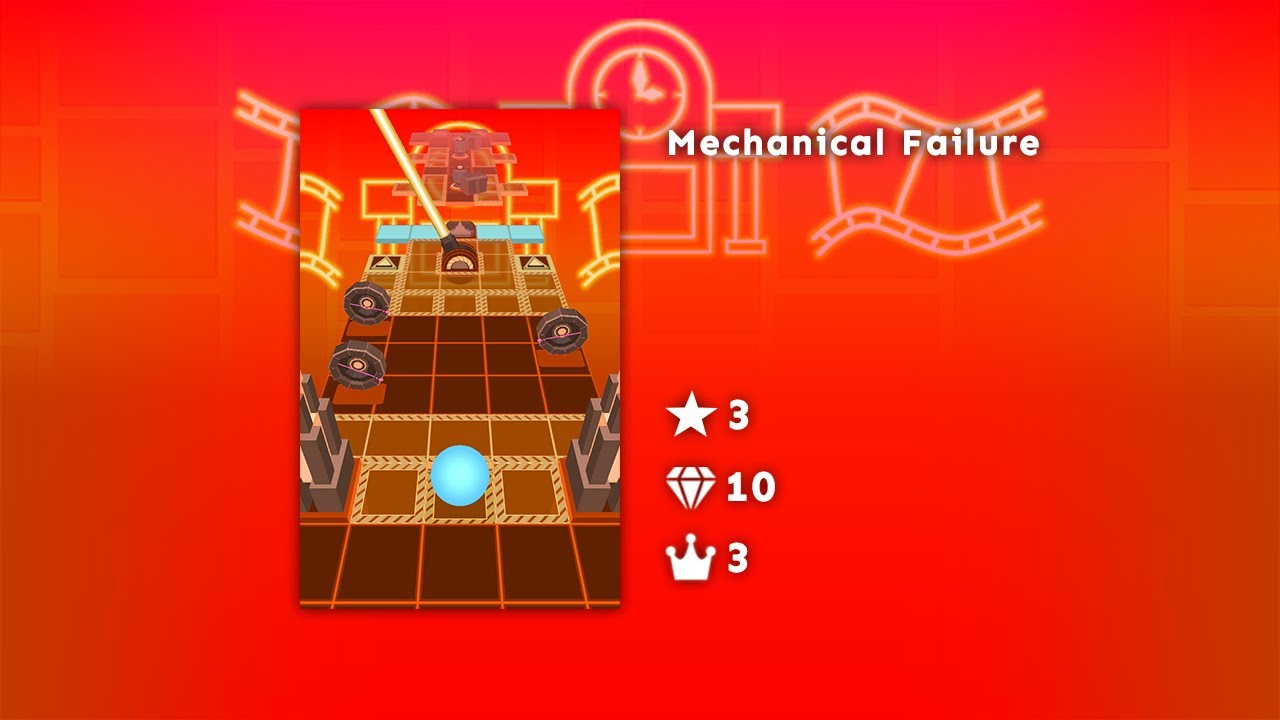 (Rolling Sky Remake) Reimagined Series: Level 14 - Mechanical Failure - YouTube