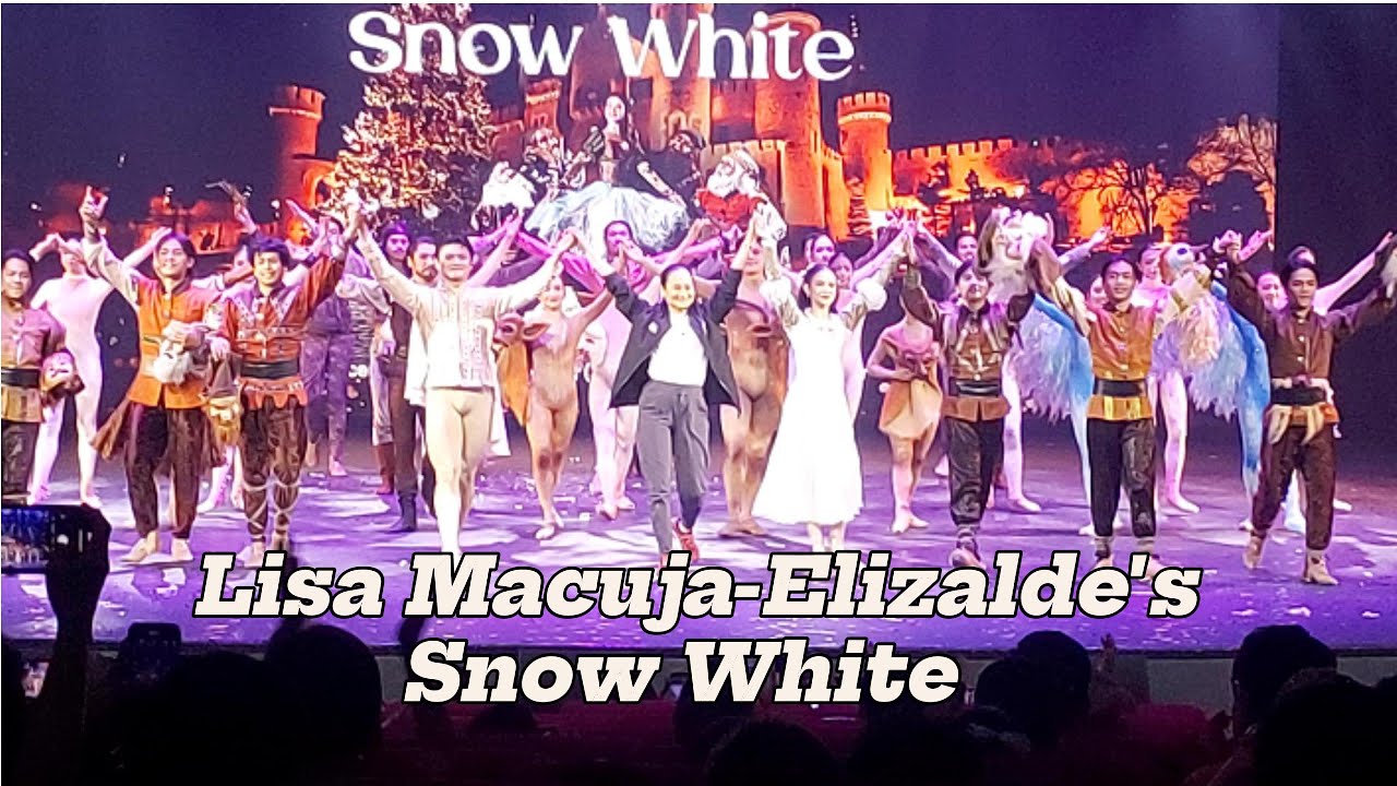 Lisa Macuja Elizalde's Snow White - Final Curtain Call - YouTube