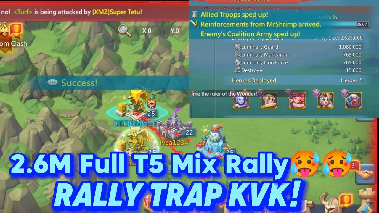 4 Way KVK Highlights. Mythic Rally Trap. 2.6M Full t5 Mix rallies ...