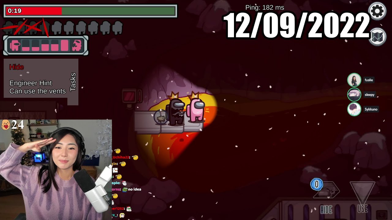Best Hide N Seeker Ft 5up Sykkuno Fuslie And More Among Us