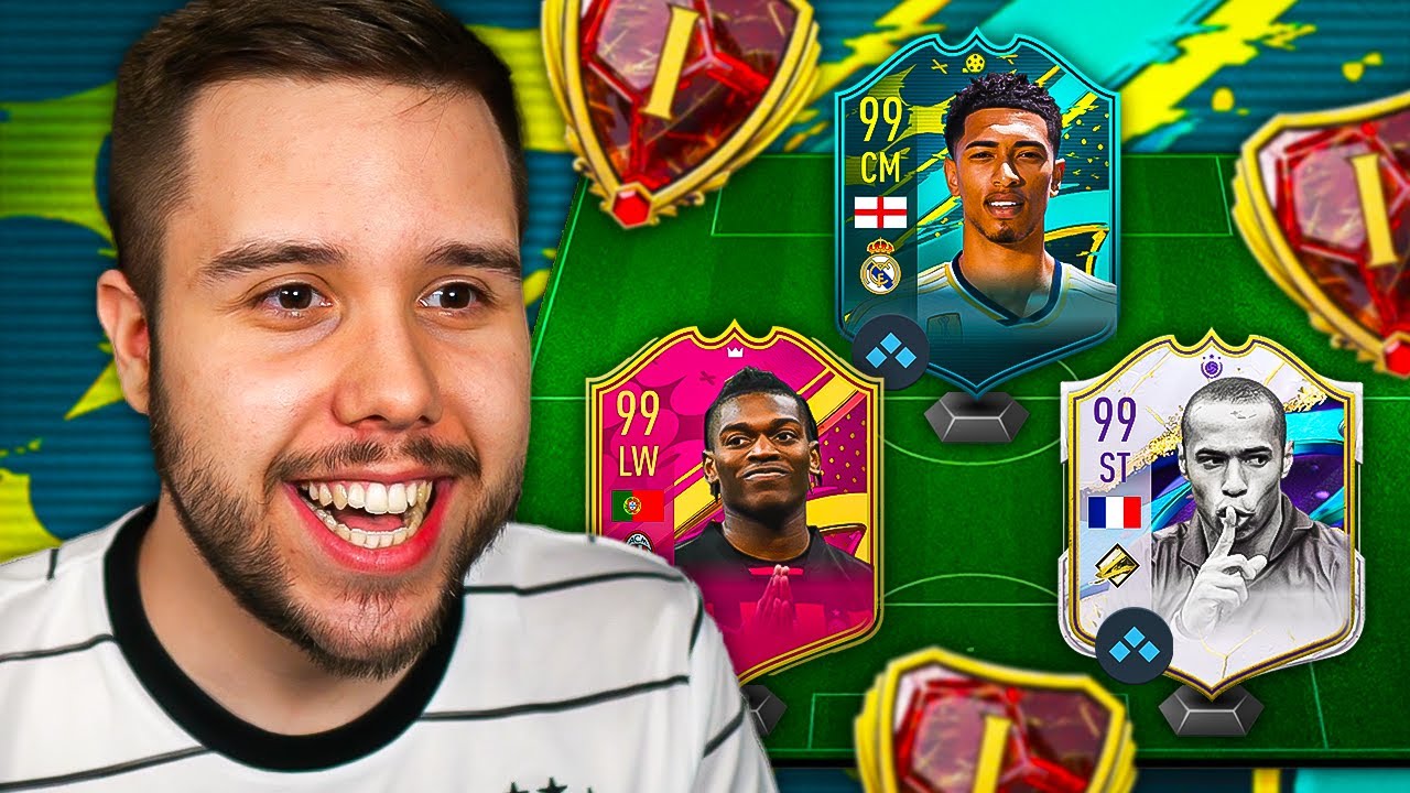 99 Bellingham, 99 Henry & 99 Rafael Leao 😎 FUT Champs - FIFA 23 ...