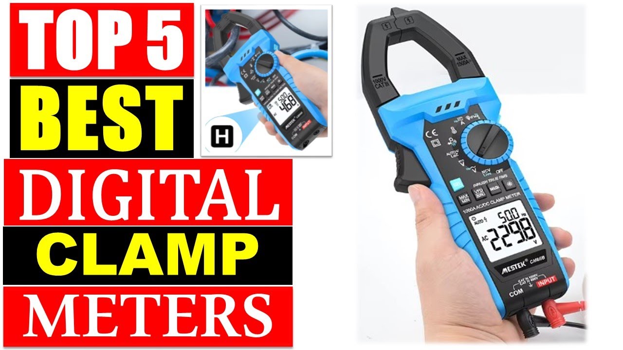 BEST Clamp Meters 2024! 5 Best Digital Clamp Meter Review - YouTube