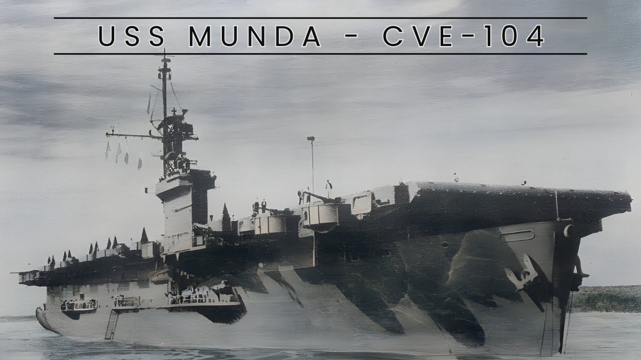 USS Munda - CVE-104 (Escort Carrier) - YouTube