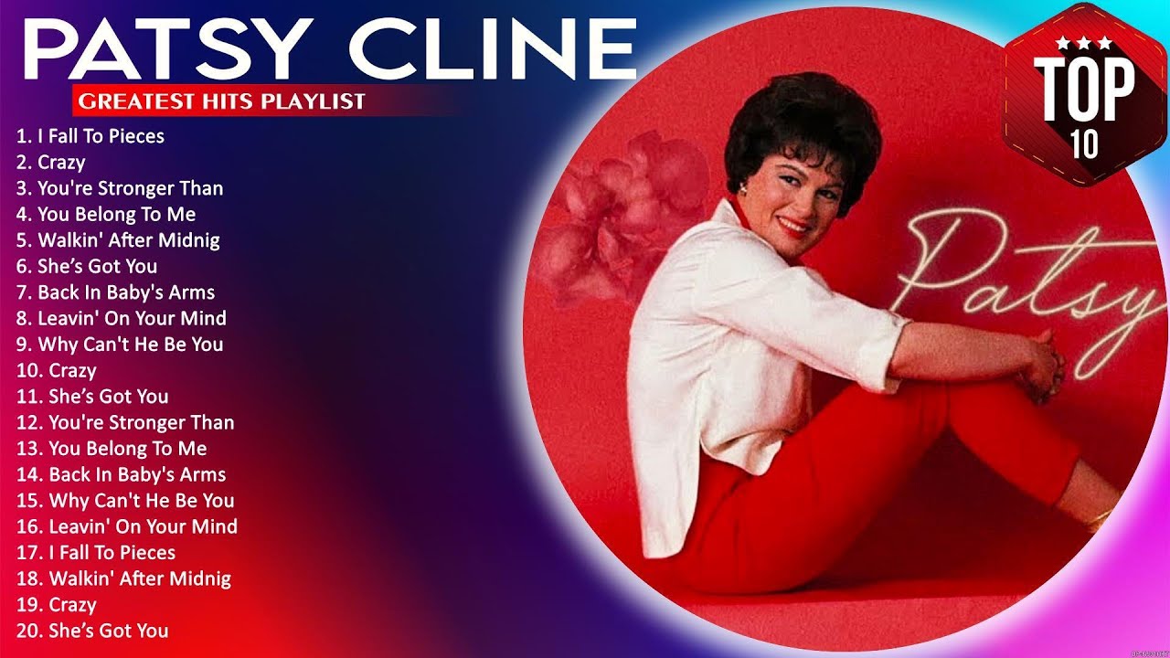 Patsy Cline Full Album 🔥 The Best Of Patsy Cline Songs 🔥 You're ...