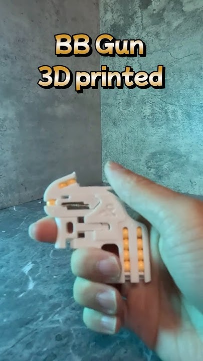 3D printed「BB Gun」 - YouTube