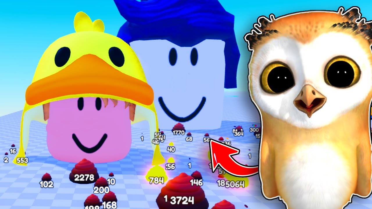 FICAMOS GIGANTES COMENDO COCÔ no ROBLOX - YouTube