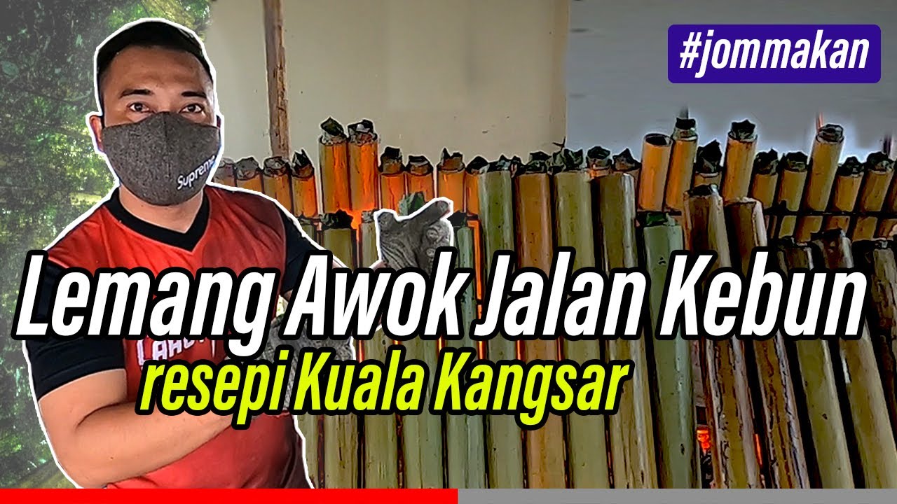 Complete step How to make Lemang Glutinous rice cooked in bamboo ...