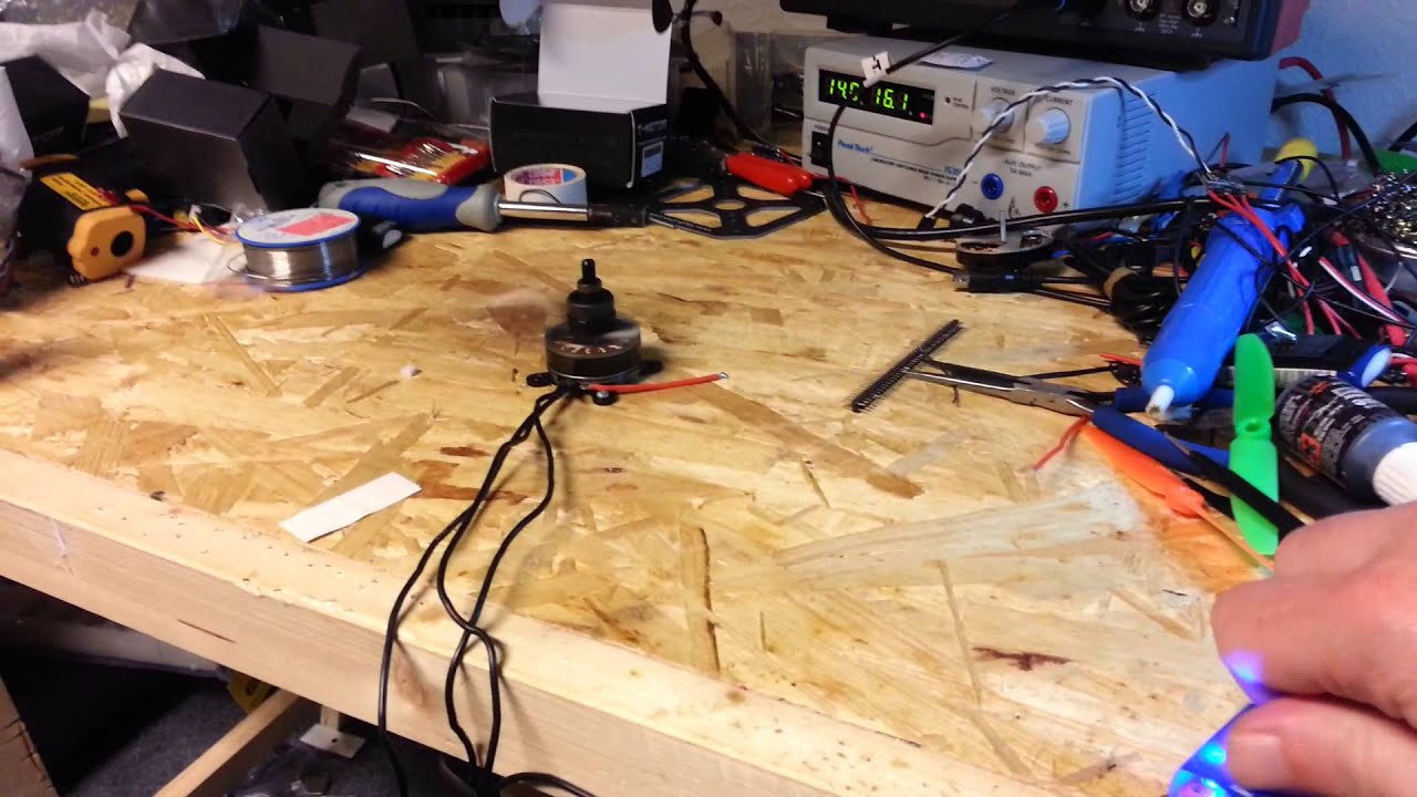 MT3506 on a pretty early UltraESC prototype @32kHz & 14V - YouTube