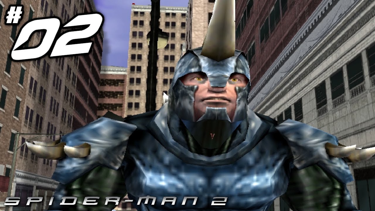 Neushoorn Spiderman 2 Spel