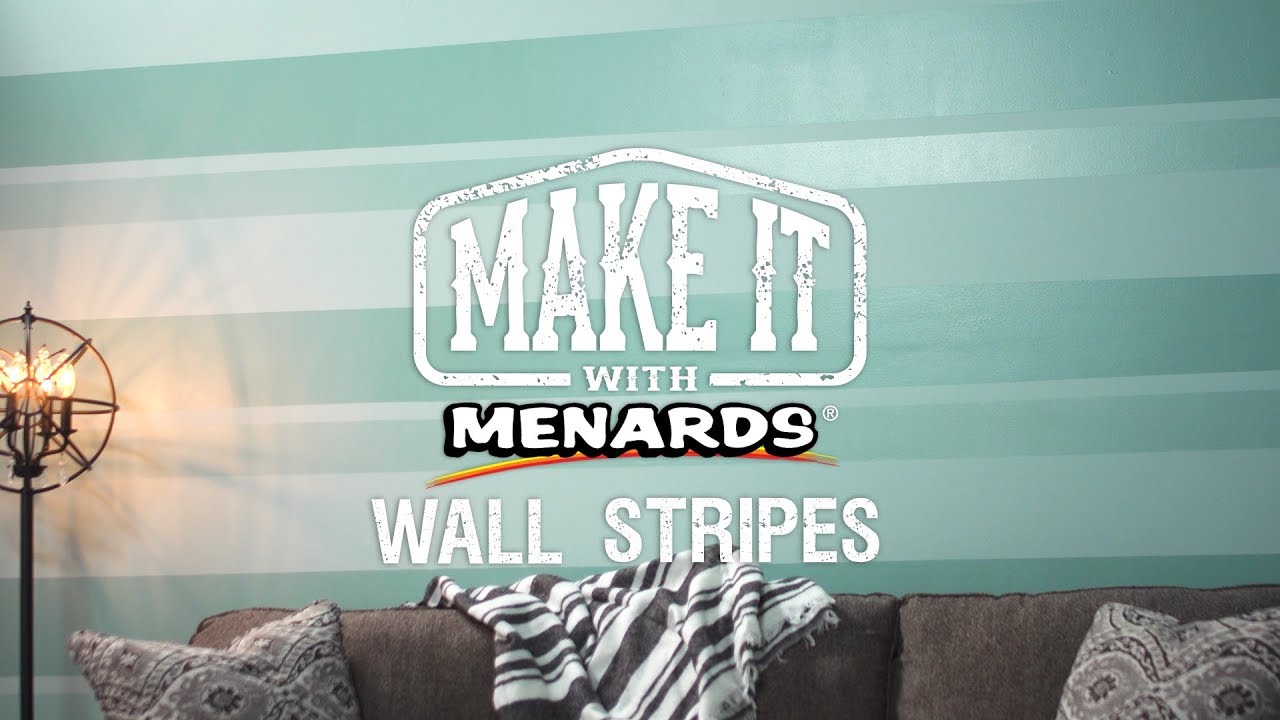 Wall Stripes - Make It With Menards - YouTube