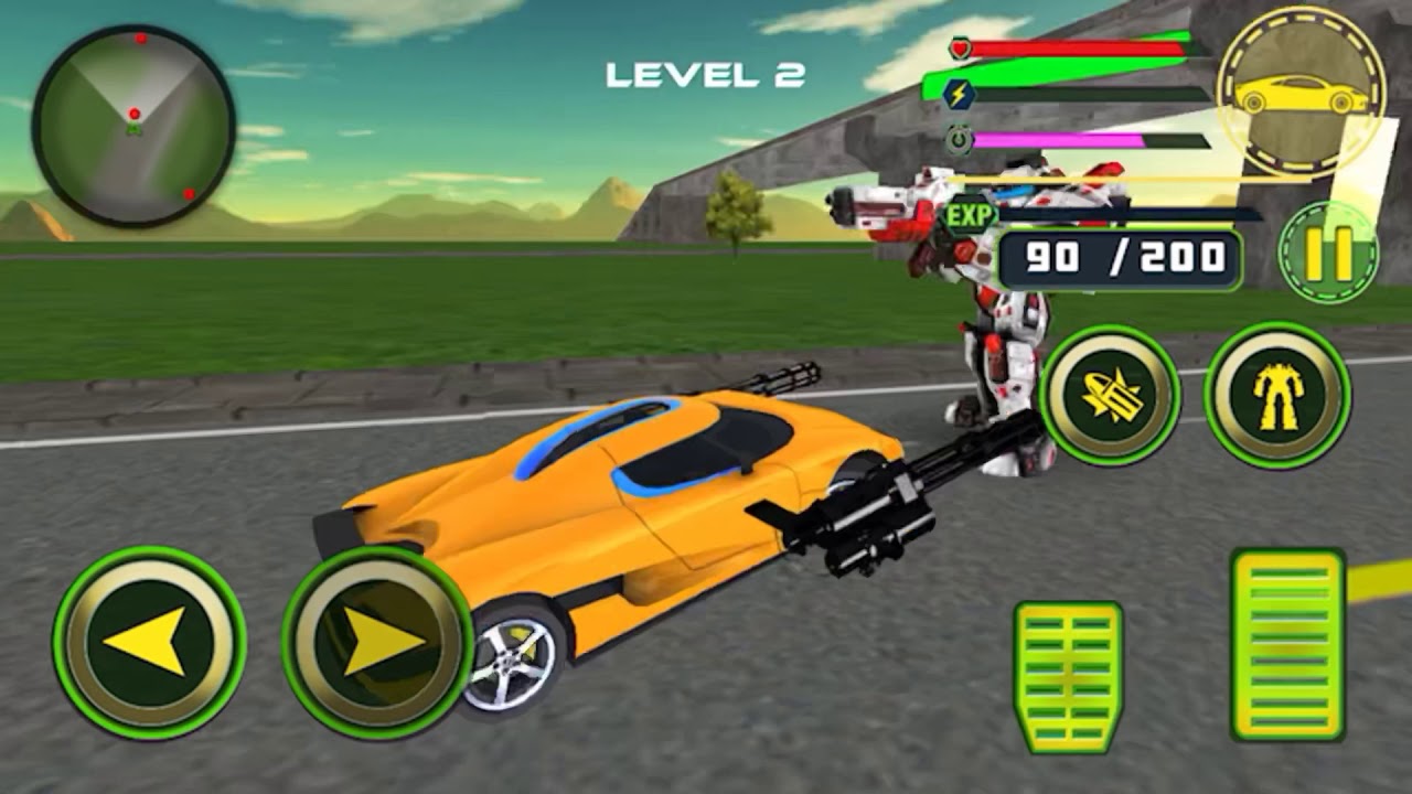 Ultimate Futuristic Rhino Robot Monster Truck 3D Robot car Game 2018 ...