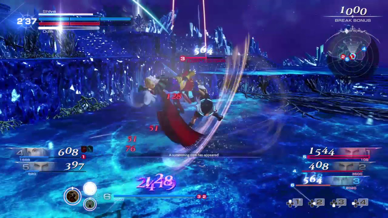 DISSIDIA FINAL FANTASY NT Open Beta Test Kefka Gameplay - YouTube