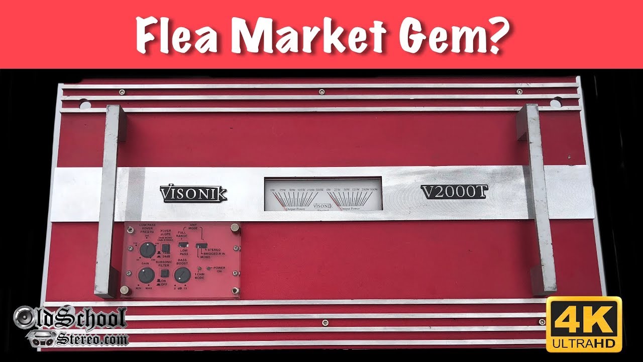 2002 Visonik V2000T Overview and Amp Dyno Test - VU Meters! - YouTube