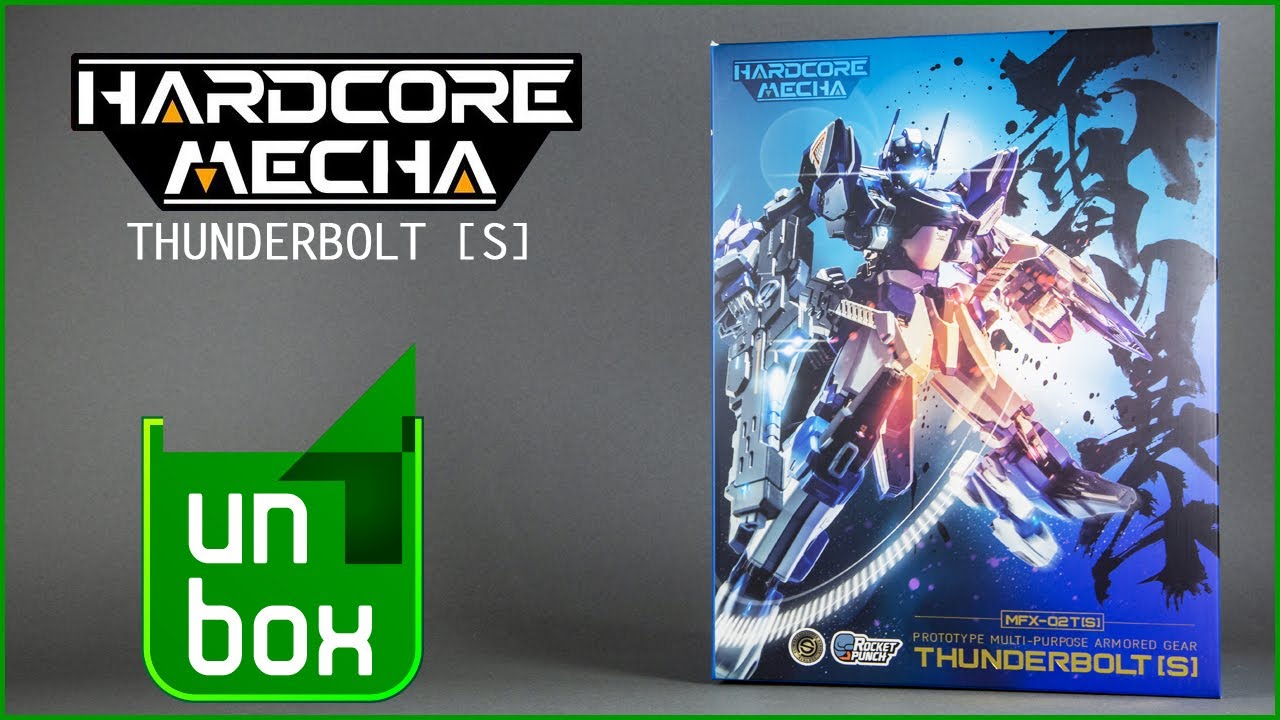 Hardcore Mecha Thunderbolt [S] unboxing - YouTube