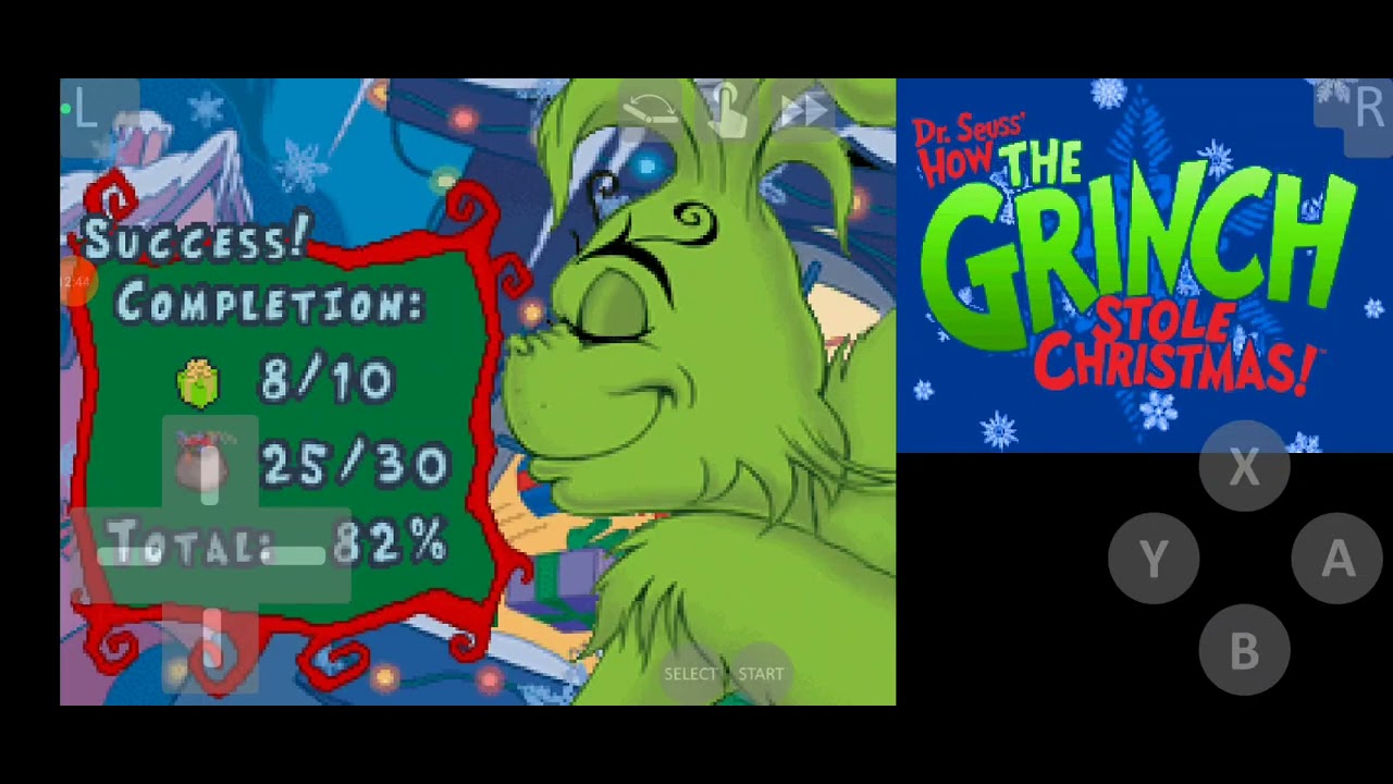 Dr. Seuss: How The Grinch Stole Christmas (DS) Longplay - YouTube