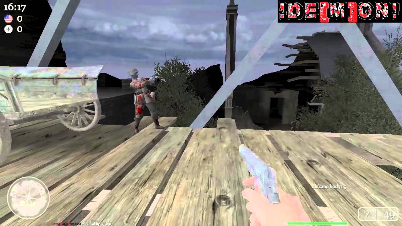 Call of Duty 2 [GamePark] Zombie maps Trick/Jump [720p HD] - YouTube