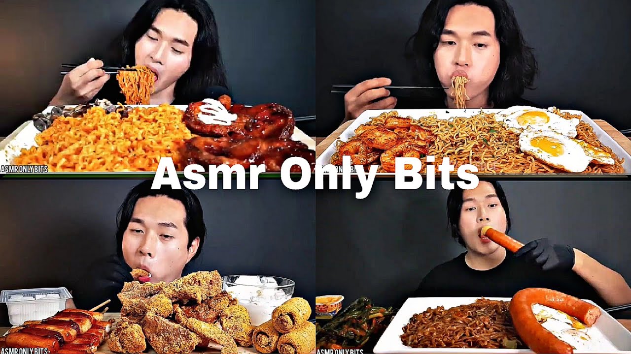 ASMR LEEDOE ASMR Compilation//Compilation///no talking///Bites only ...