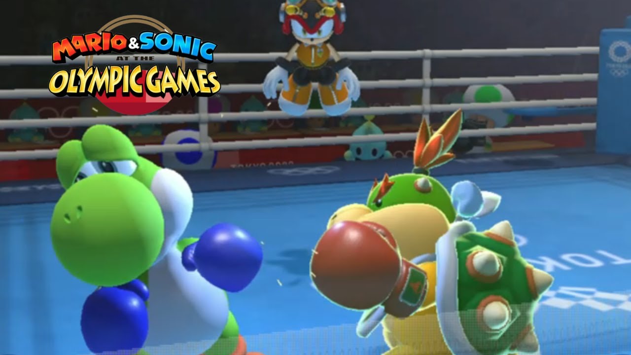 Mario & Sonic At The Olympic Games Tokyo 2020 Event Boxing Yoshi Games ...