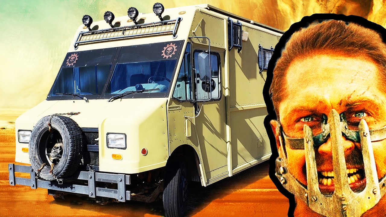 INSANE! MadMax RV Conversion From Step Van! - YouTube