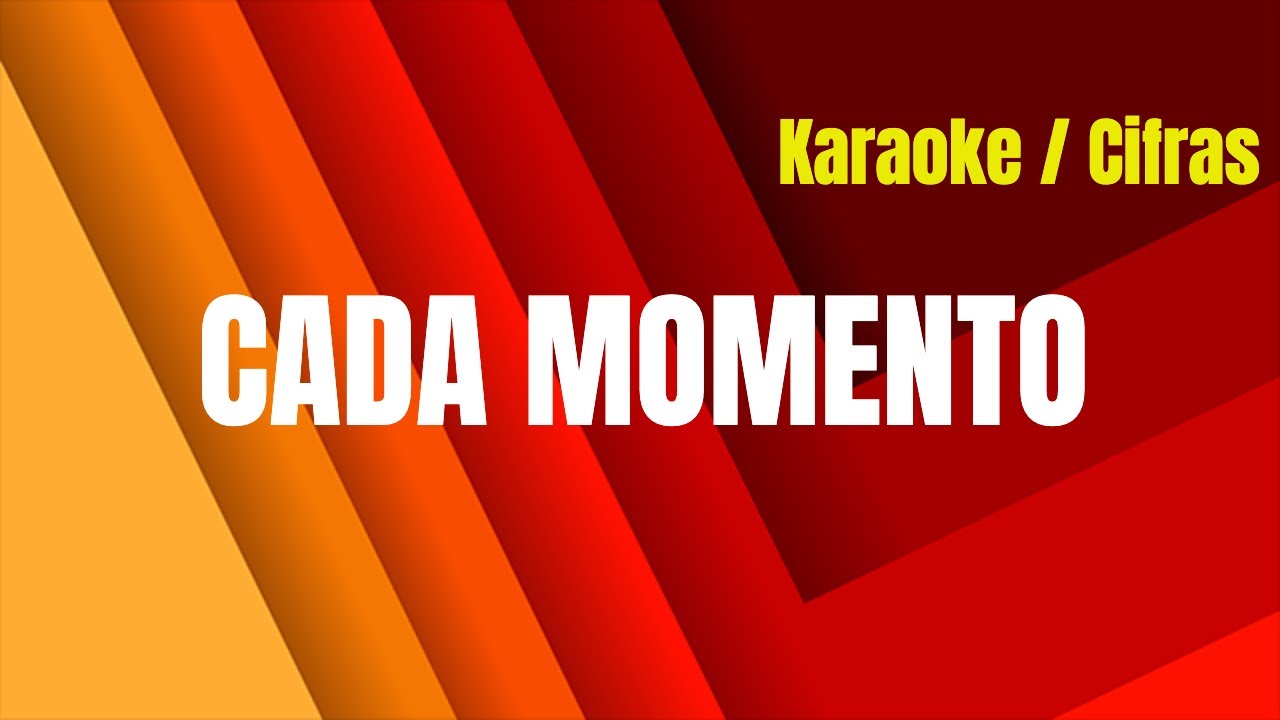 Feedback 33 - Cada momento (Karaoke/Cifras) - YouTube