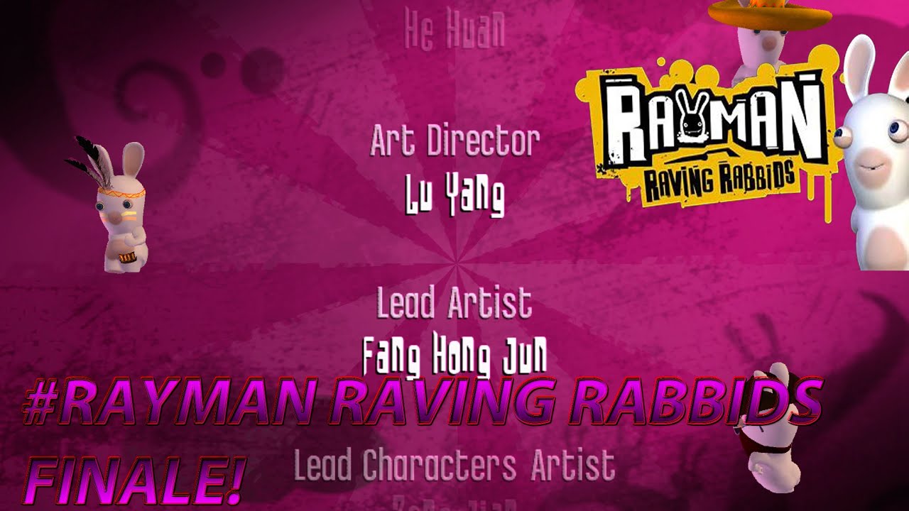 RAYMAN RAVING RABBIDS FINALE! PART 15 Story mode Xbox 360 (1080p 60FPS ...