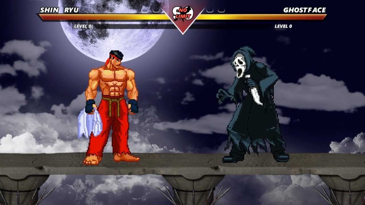 SHIN RYU vs GHOSTFACE - The most epic fight ever made 🔥 - YouTube