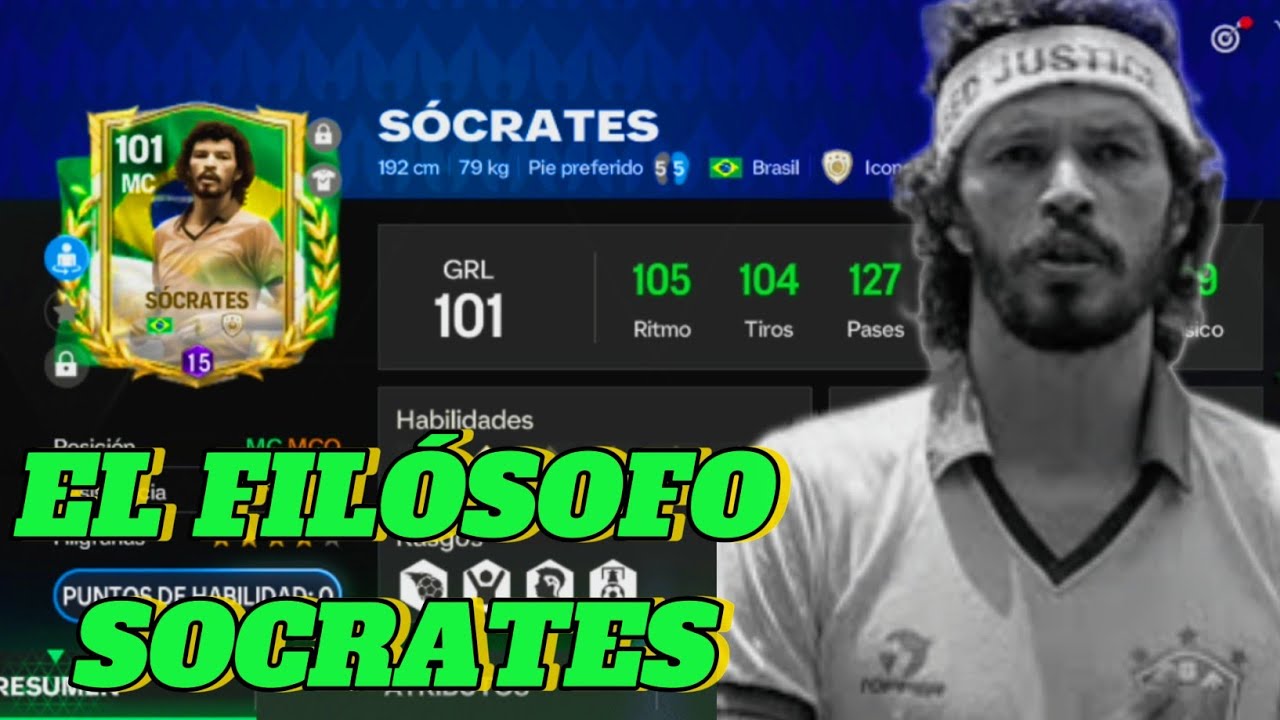 EL FILÓSOFO SOCRATES EN FC MOBILE CALIDAD y casi poco precio - YouTube