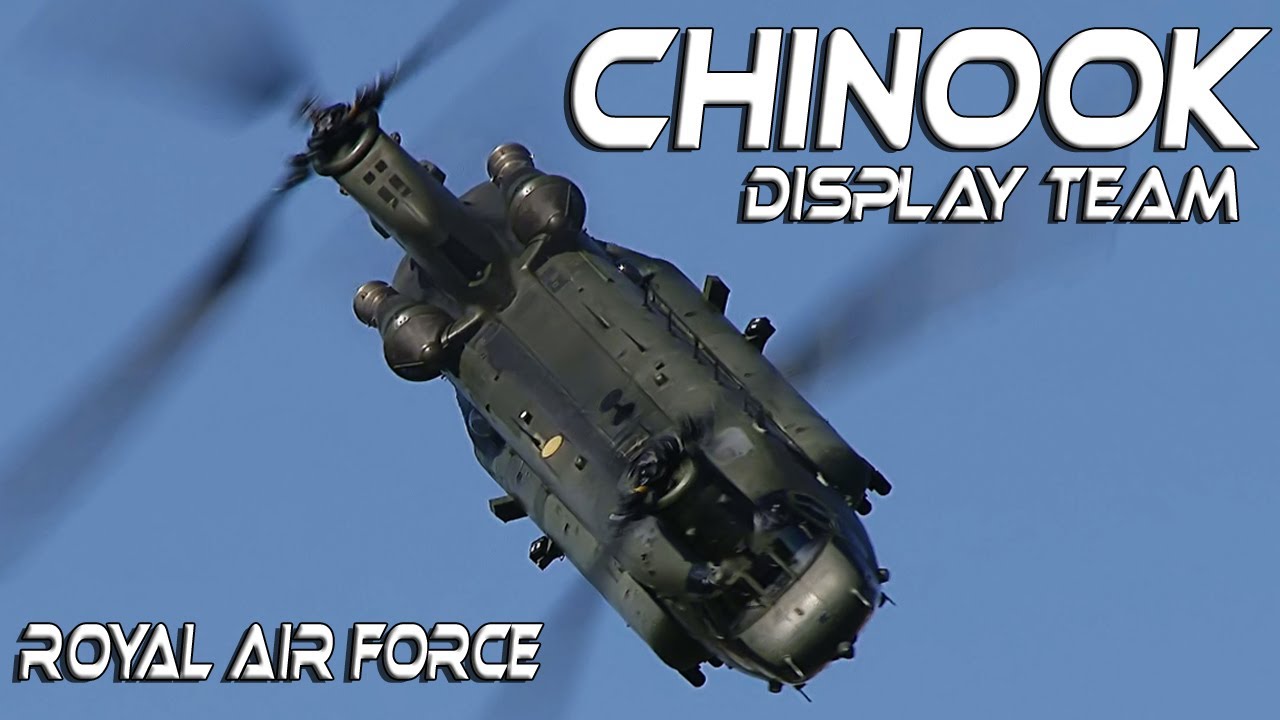 4K UHD Chinook Royal Air Force Full Display - YouTube
