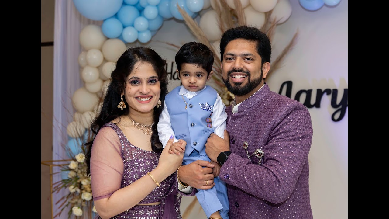 Aaryav 1st Birthday Video Highlights - YouTube