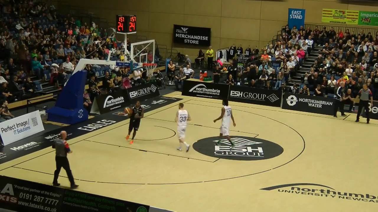 Malik Cooke Newcastle Eagles 2013-14 season so far - YouTube