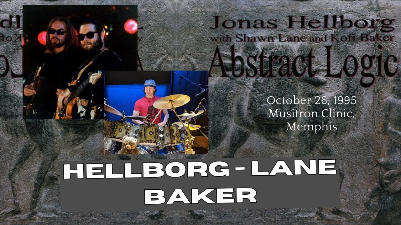 Jonas Hellborg - Shawn Lane - Kofi Baker - October 26, 1995 Musitron Clinic, Memphis, TN ...