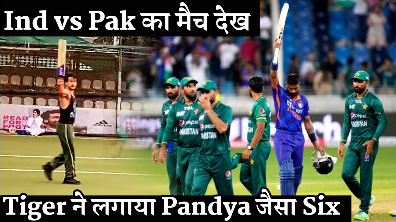 After Watching India vs Pakistan Asia Cup Match Tiger Shroff Hit ...