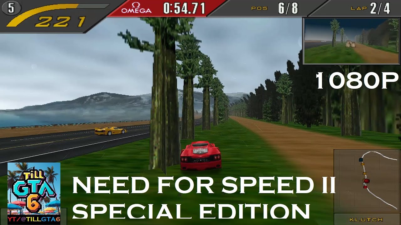 (4/8) OLD SCHOOL, NOSTALGIA! PLAYING NFS II SE BEFORE GTA 6 RELEASES ...