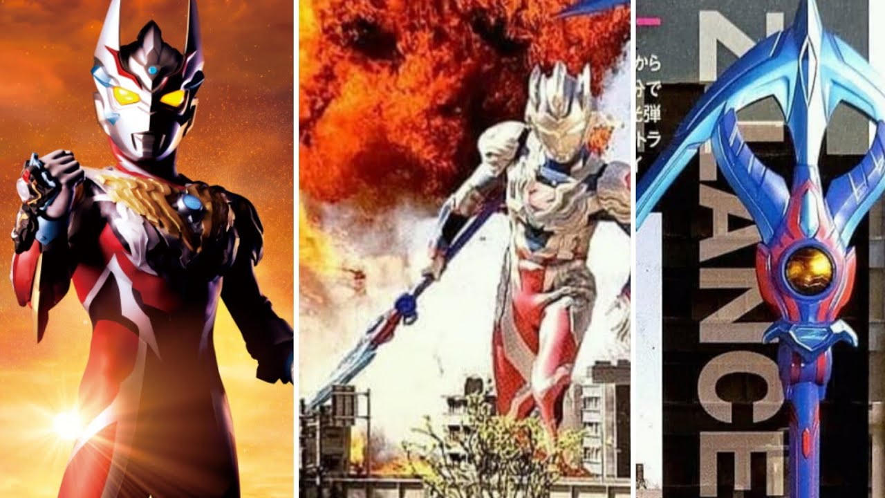 Ultraman Z New weapons Z lancer and spoiler Ultraman Reiga and New ...