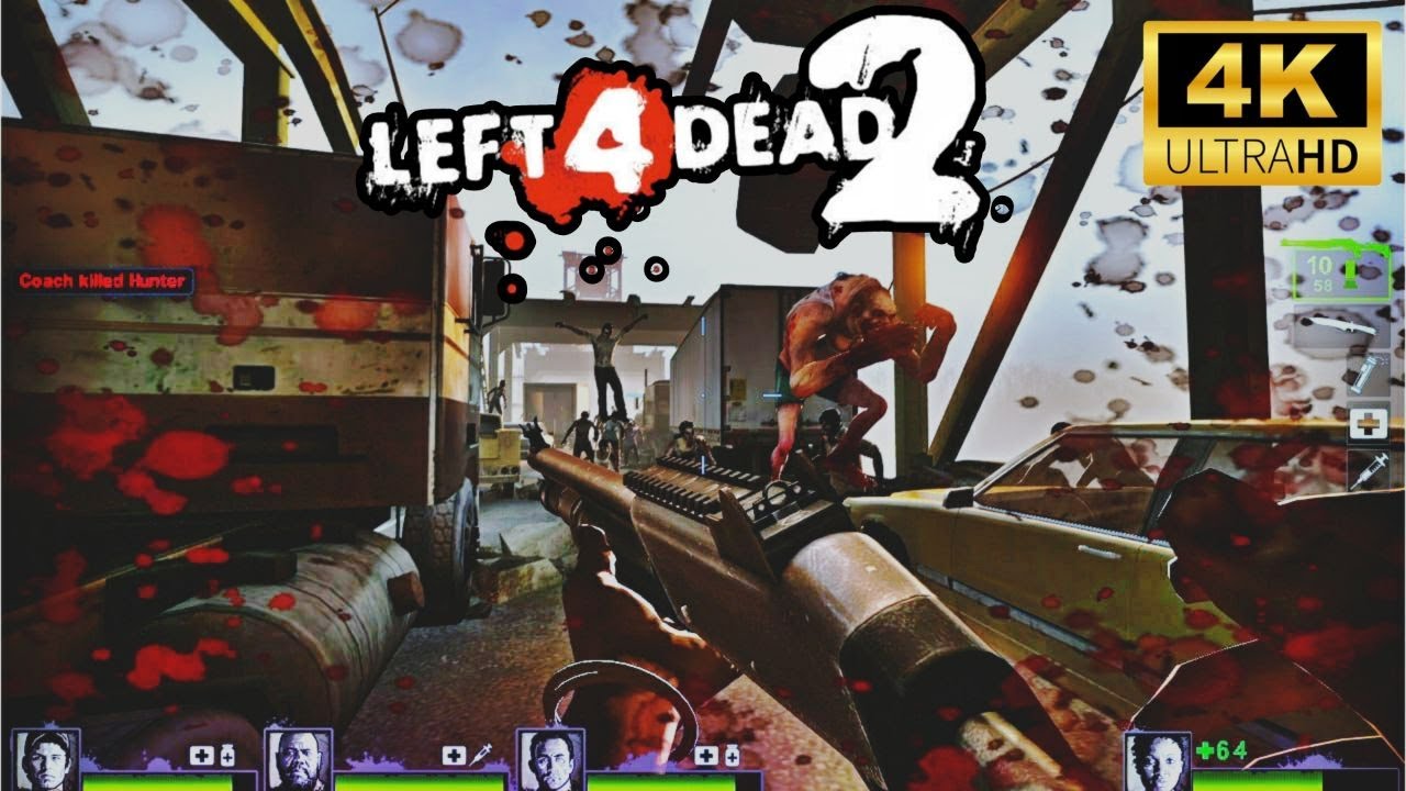 Left 4 Dead 2 (2009) Speed run Ep26 4K gameplay - YouTube