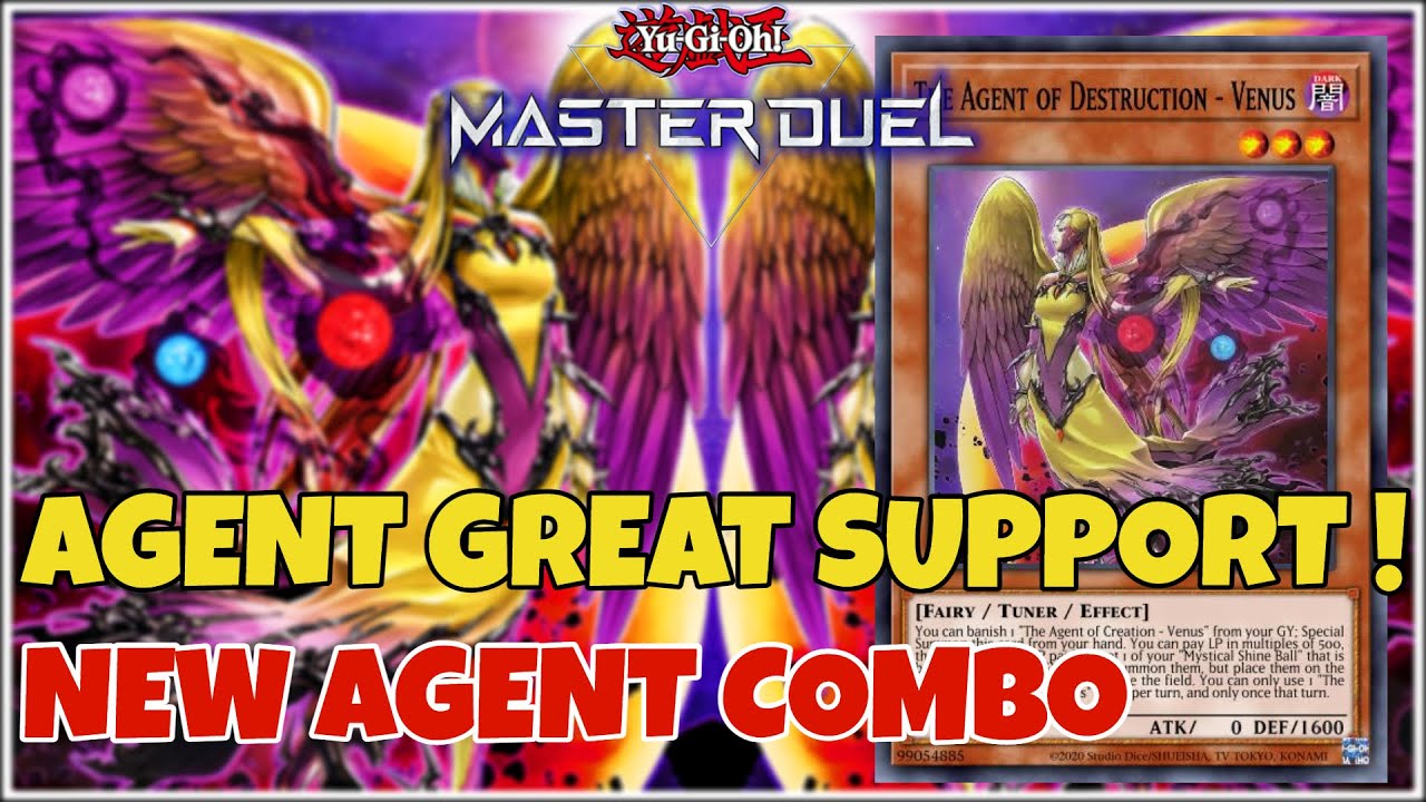 NEW AGENT COMBO DECK WITHOUT HALQ ft. AGENT DESTRUCTION VENUS ! - YouTube