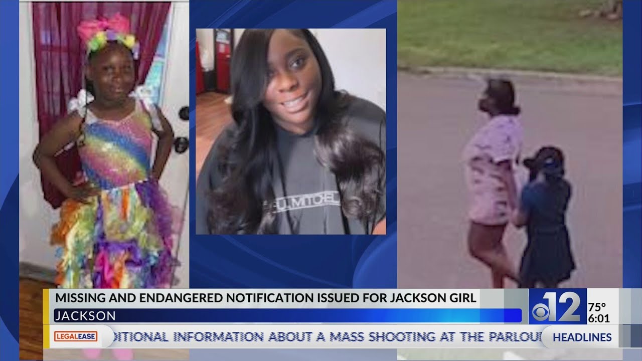 Missing and Endangered notification issued for Jackson girl - YouTube