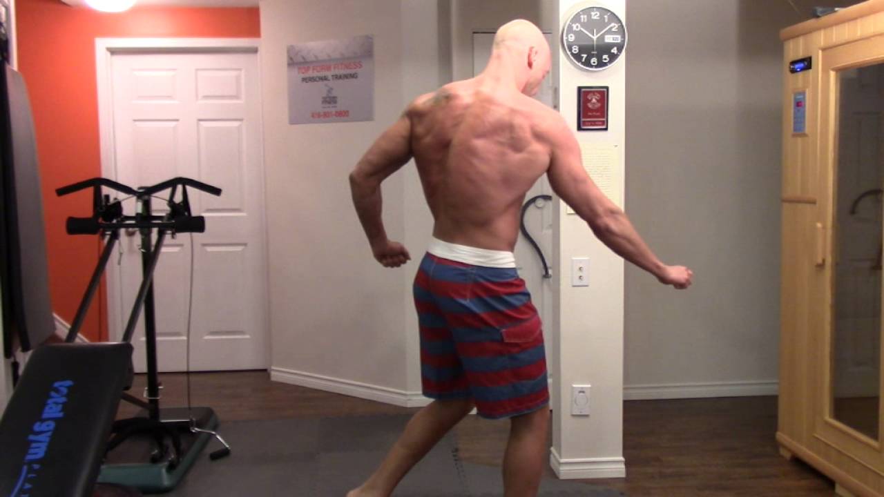 Men's Physique Posing Practice - YouTube