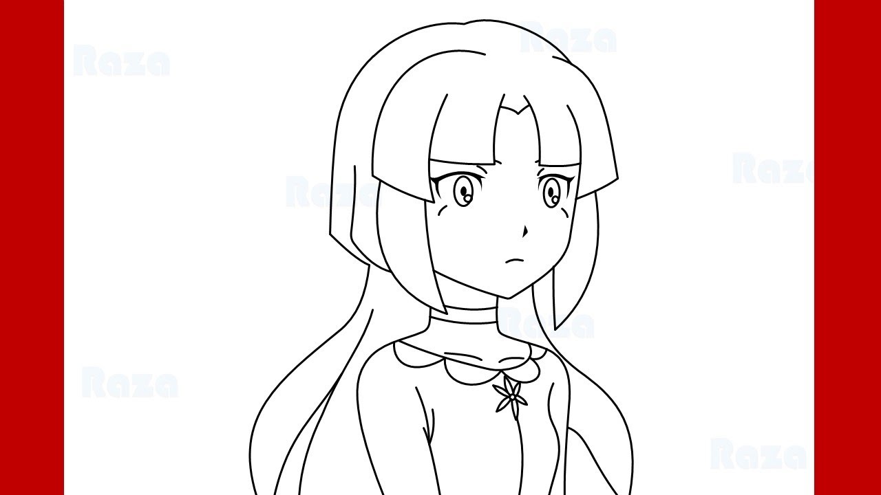 How To Draw Fran Inazuma Eleven Step By Step Drawing - YouTube