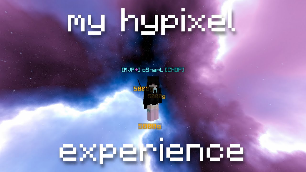 my hypixel experience - YouTube