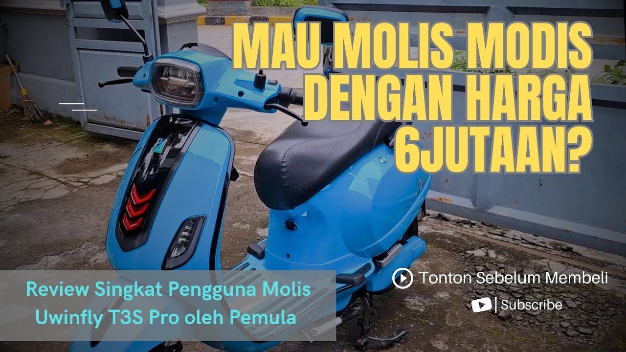 BELI MOTOR LISTRIK UWINFLY T3S PRO SEKEN, APAKAH WORTH IT? - YouTube