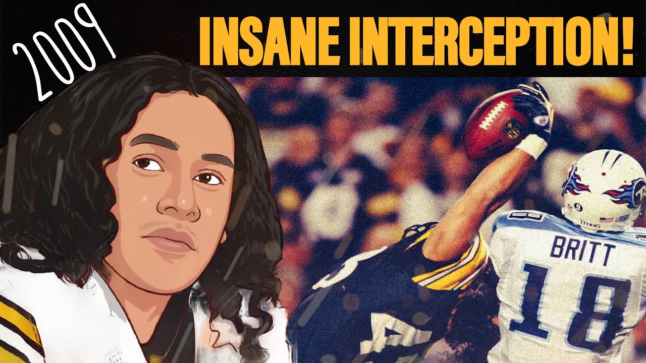 Troy Polamalu Interception