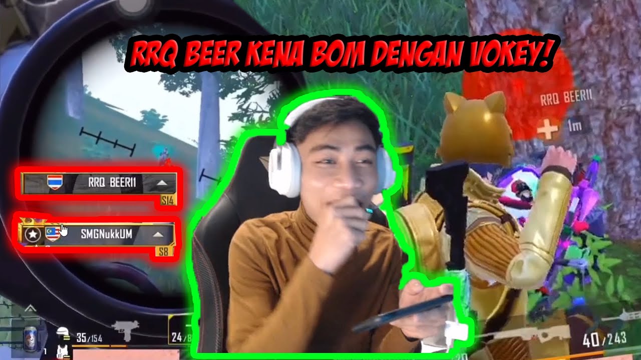 VOKEY BOM RRQ BEER?!!!!! - YouTube